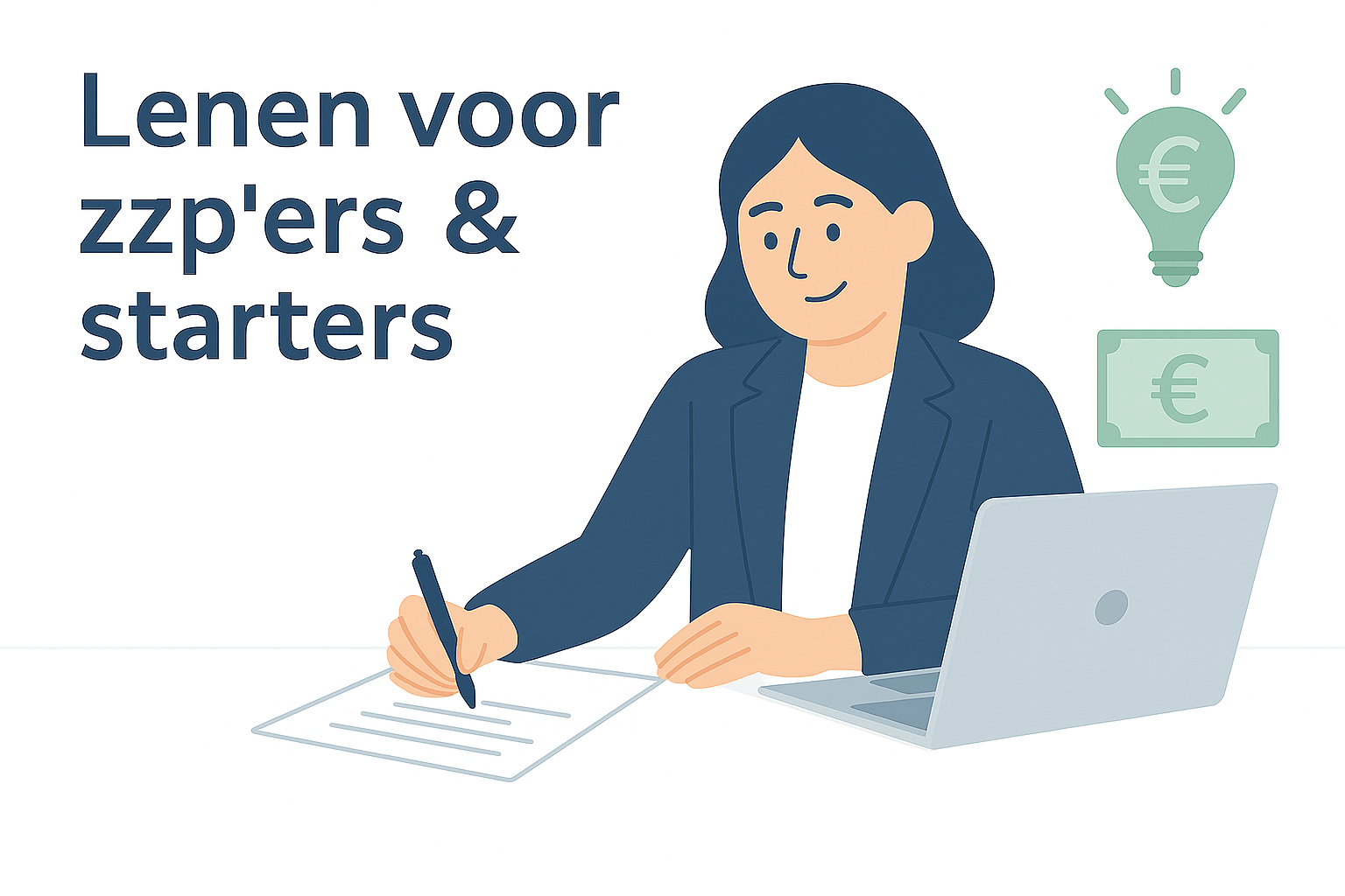 Zakelijke lening voor zzp’ers zonder jaarcijfersvoor-zzpers