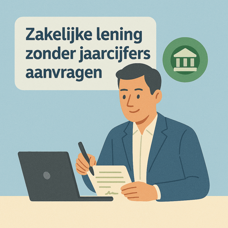 Zakelijke lening zonder jaarcijfers én BKR (2025) | Snel aanvragen